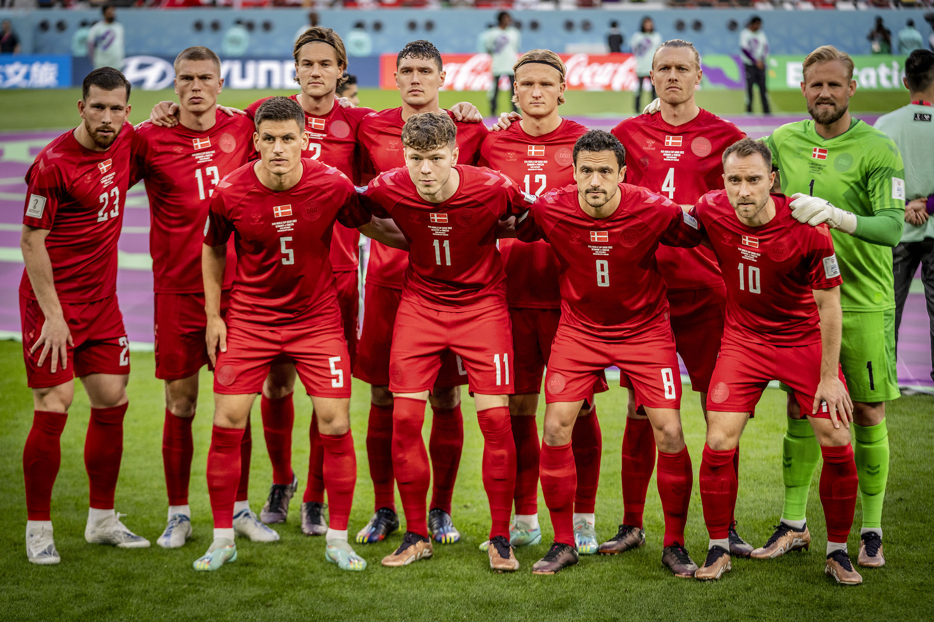 Spænding til det sidste: Her er scenarierne i Danmarks gruppe