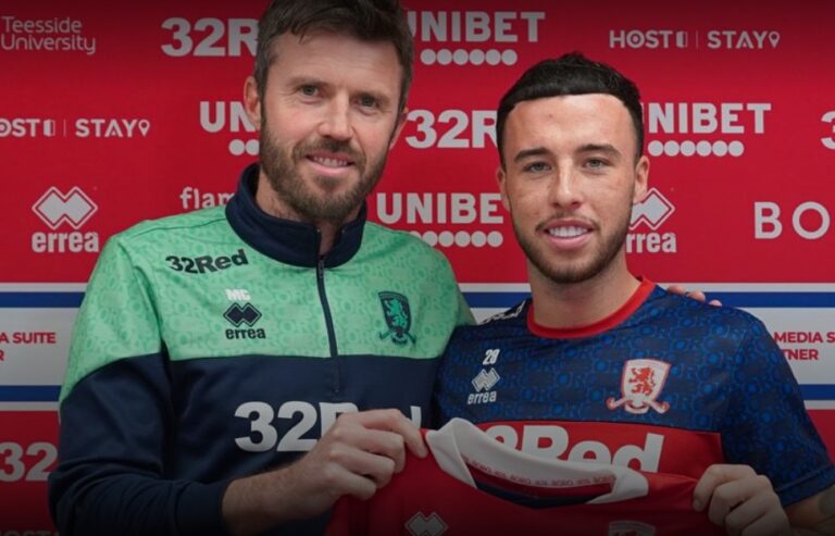 Michael Carrick henter Sam Greenwood til Middlesbrough