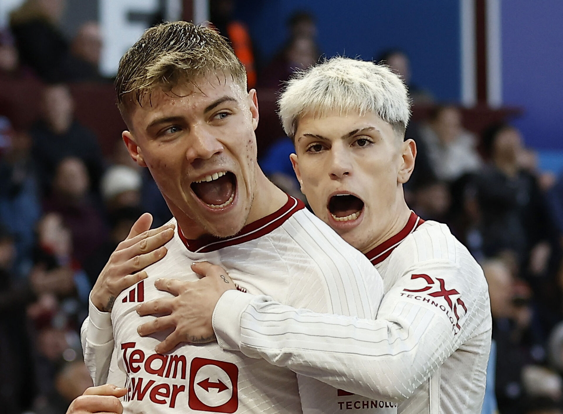 Rasmus Højlund kan blive yngste målscorer i seks kampe i træk