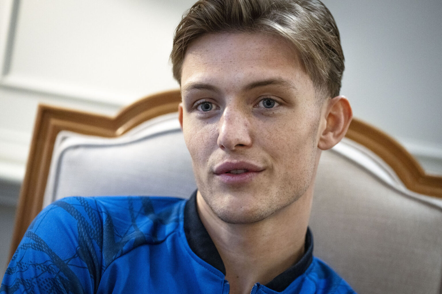 Oliver Sonne fik endelig debut for det peruvianske landshold