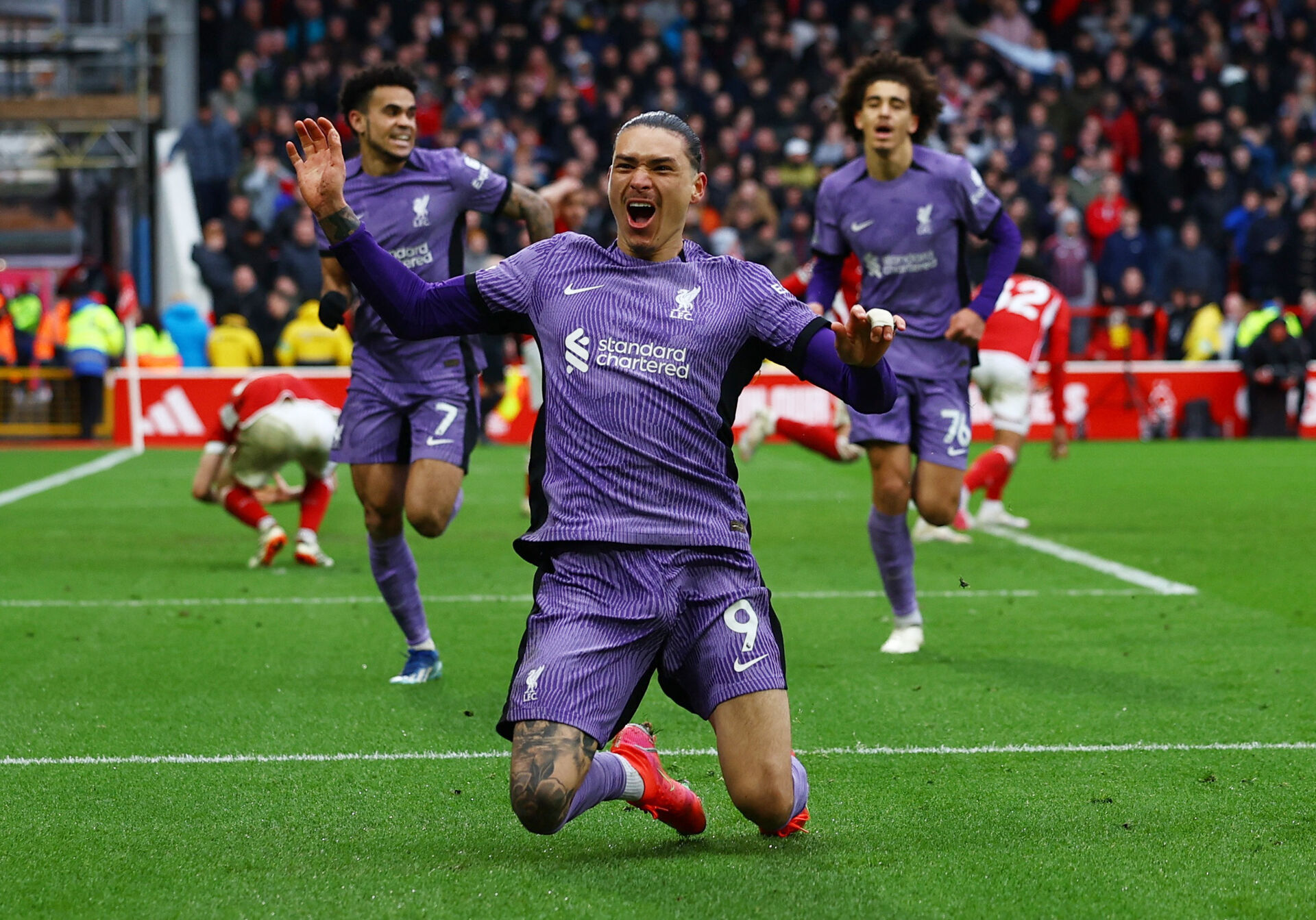 Highlights: Darwin Nunez redder Liverpool i det 99. minut