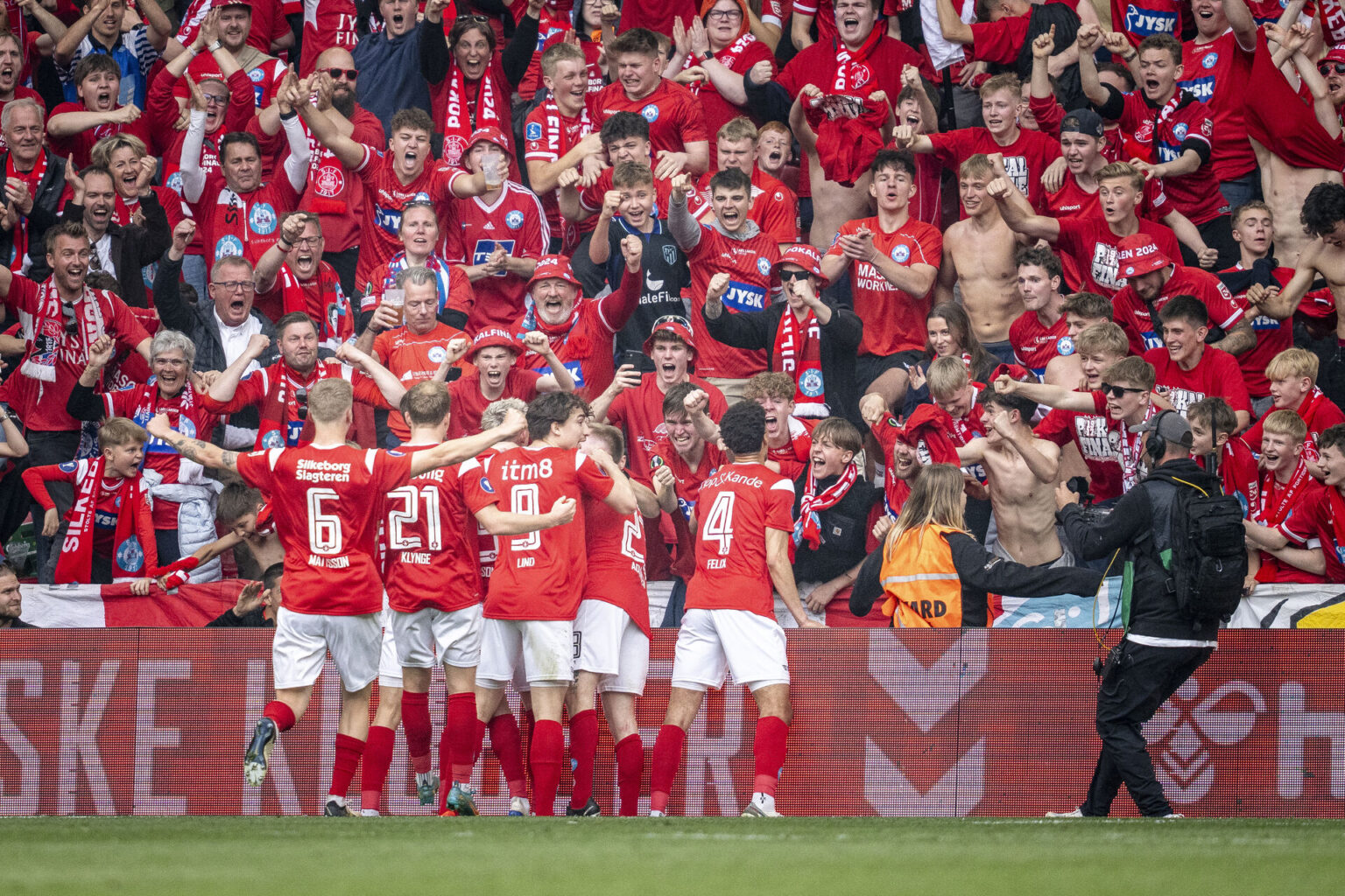 Highlights: Pokalfinalen mellem Silkeborg IF og AGF