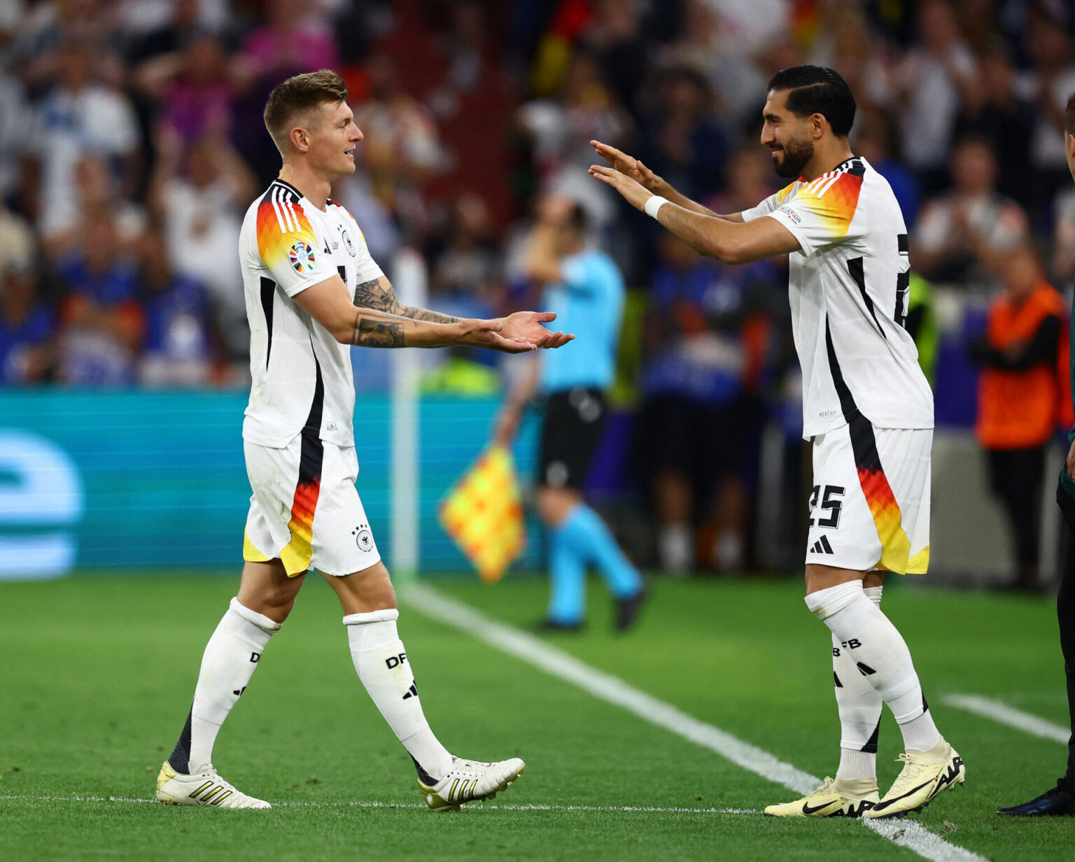 Tyskland i vild dominans - udraderer Skotland med 5-1