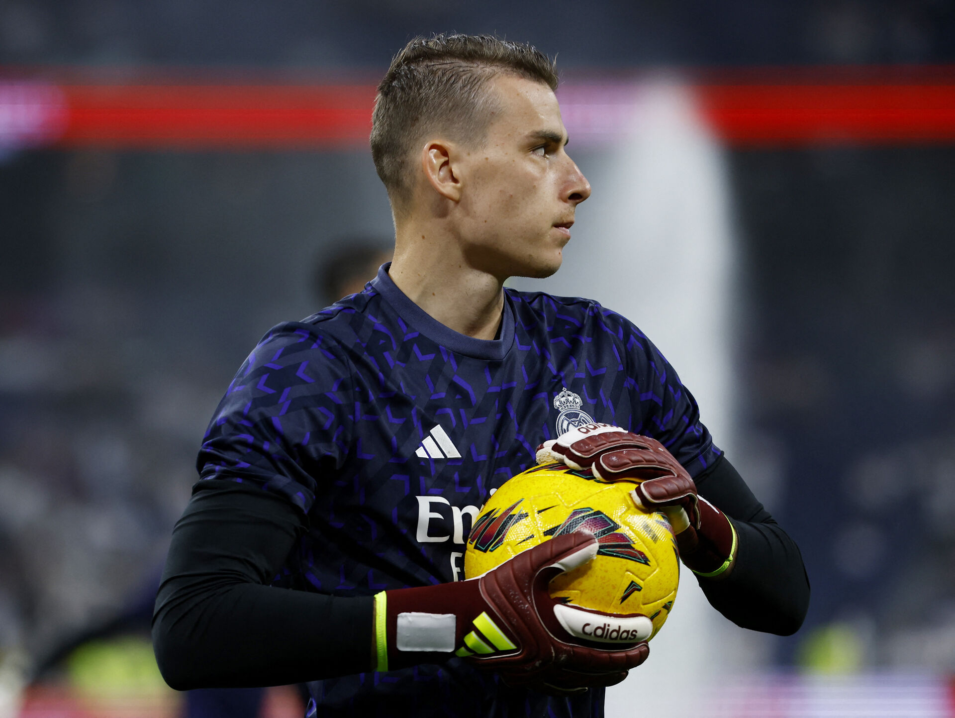 Andriy Lunin er Champions League-klar efter sygdom