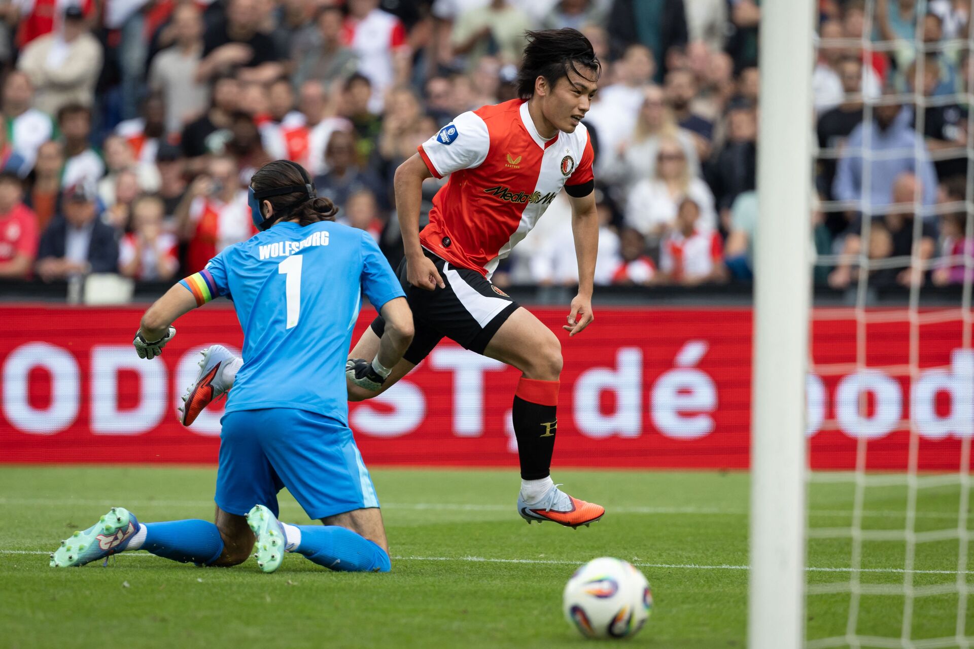 Se målene: Feyenoord smadrer Mæhle og Skov Olsen i testkamp