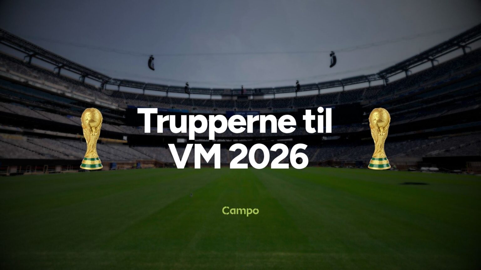 Overblik: Se hver nations trup til VM 2026